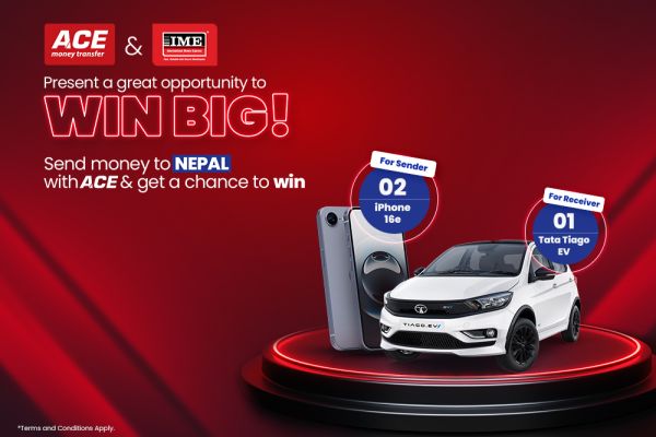 ACE Money Transfer x IME Remit: Send Money to Nepal & Win a TATA Tiago ...