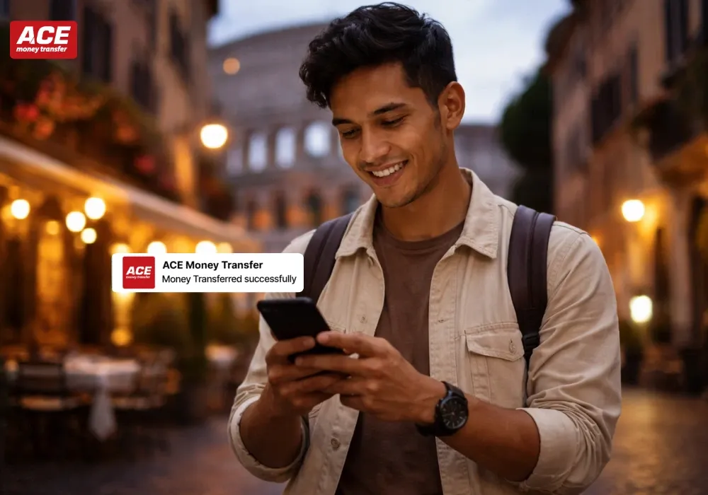 Can I send money from Italy to the Philippines straight to GCash?