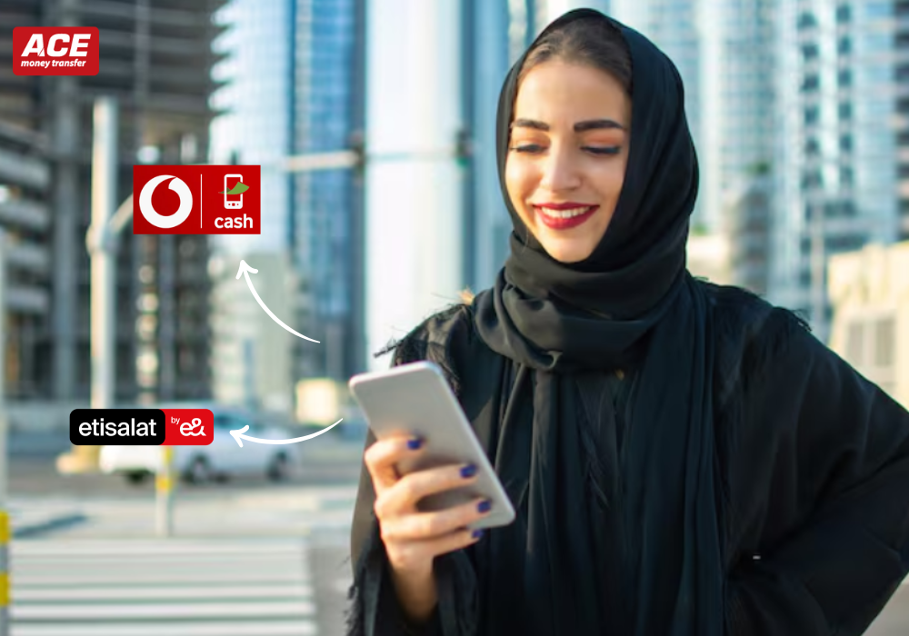 How do I Set Up a Transfer to Egypt from France Using a Mobile Wallet?