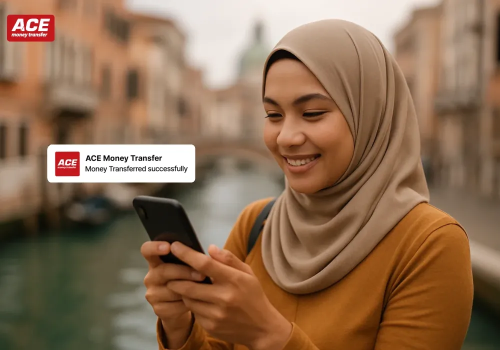 How to send from Italy to Touch n Go Wallet in Malaysia