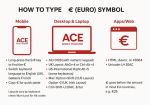 How to Write the Euro Symbol?