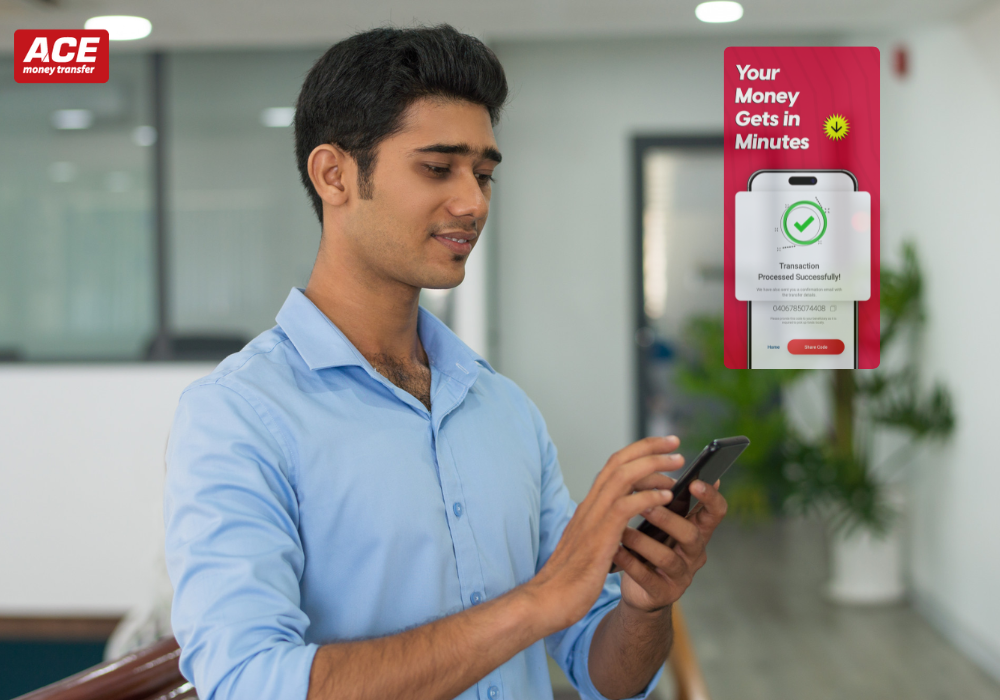 Remit Easy to India with ACE Money Transfer’s Low Fees