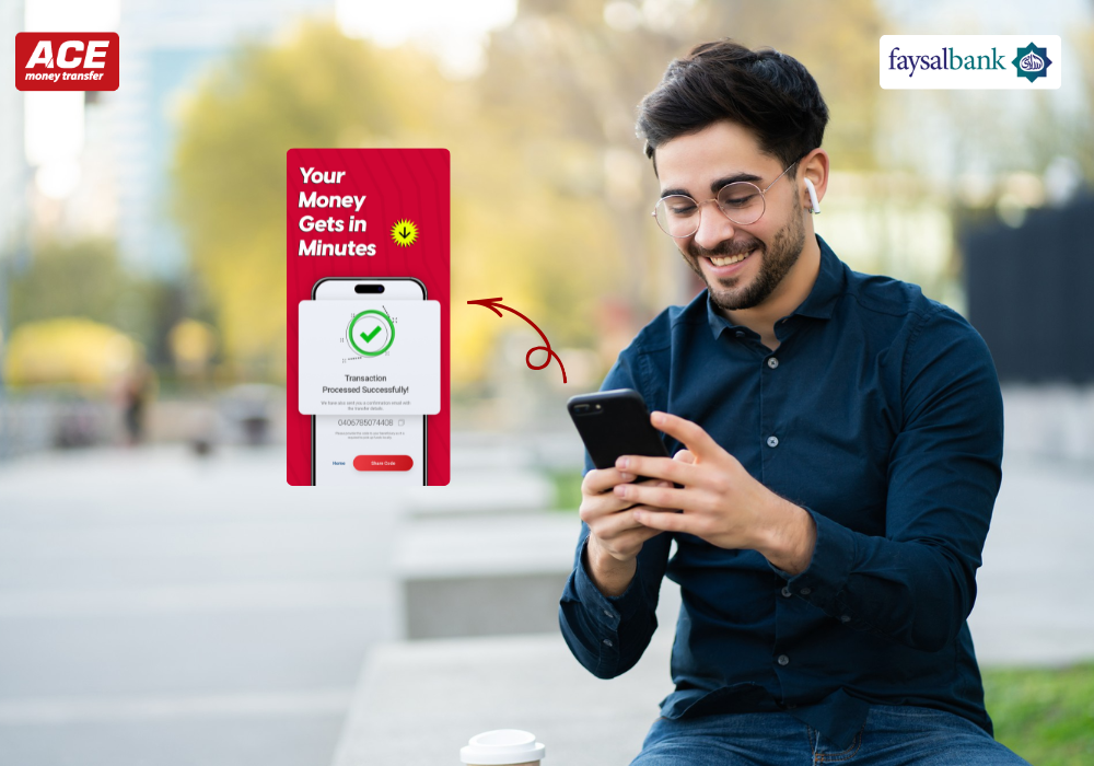 Send Remittance from Romania to Faysal Bank Pakistan with ACE