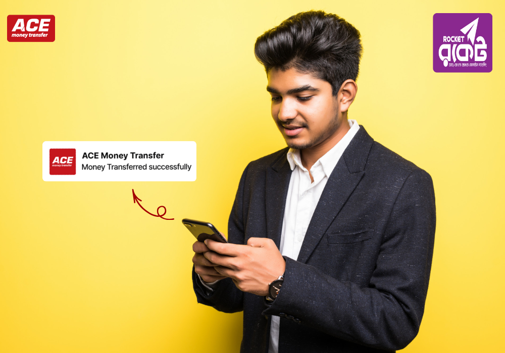 Send Remittance from Romania to Rocket Wallet in Bangladesh with ACE